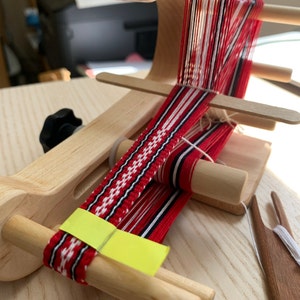 Loom-the Fiddle Inkle SUPER Tiny Small Travel Sized Weaving - Etsy