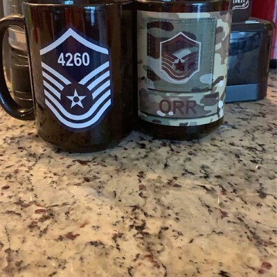 US Army Personalized Officer Mug All Ranks, Cw1-maj Gen Customize W ...