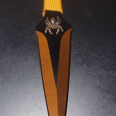 Candle Scribe / Wand Celtic Viking Axe Norse Leather Black Wire Wrap 6 ...