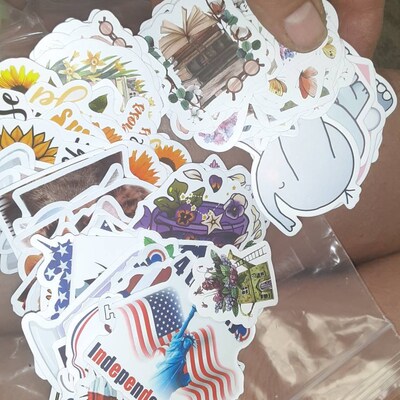 5-50 Pack Science Themed Stickers for Laptops, Skateboards, Phones ...