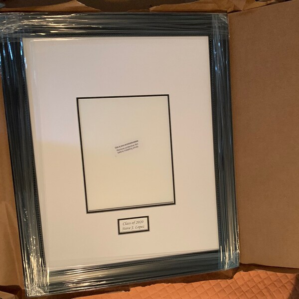 16x20 Signature Mat Kit WITH Frame. Silver, Gold, White and Black ...