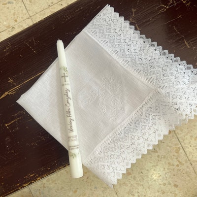 First Holy Communion Taper Candles Personalized Ceremony Candle, First ...