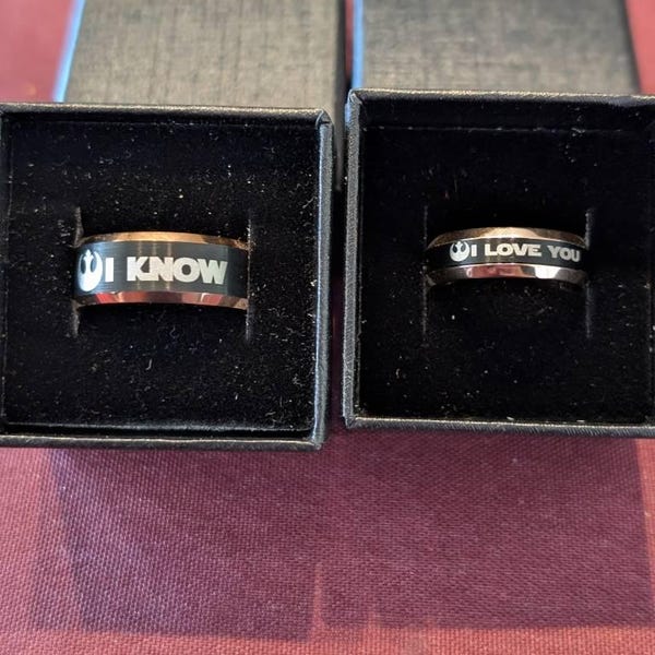 Pilot Flyer Airman Wedding Ring, Airplane Fighter Jet Engine Ring ...