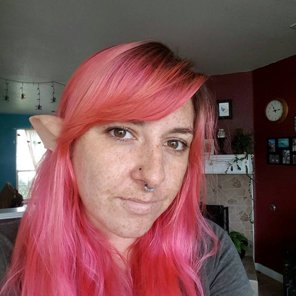 Custom Handpainted Faun Satyr Saga Gelfling Cosplay Elf Ears - Etsy