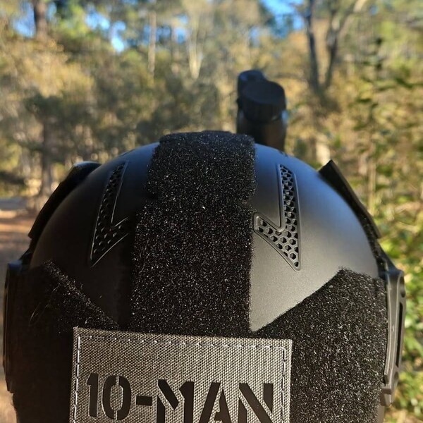 Union Jack Flag With Three Text Lines Custom Your Own Text Lasercut Patch Customized IR Combat ...