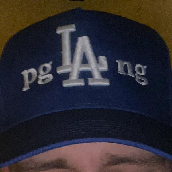 LA Upside Down Angel Wings 5 Panel Custom Trendy Sports Snapback - Etsy