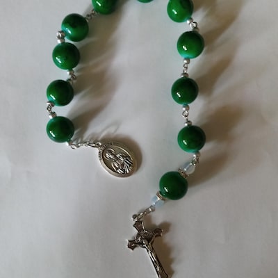 Saint Clare Francis of Assisi Franciscan Tenner Chaplet One Decade ...