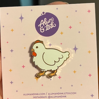 Antares Red Star Rice's Whale Enamel Pin - Etsy