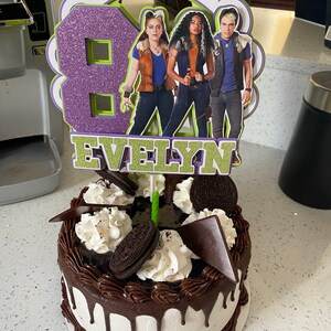 Zombies 2 Disney Werewolf Cake Topper Zombies 2 Disney Cumpleaños ...