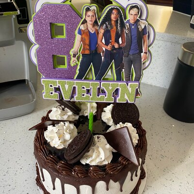 Zombies 2 Disney Werewolf Cake Topper Zombies 2 Disney Cumpleaños ...