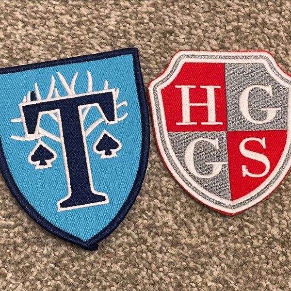 Heartstopper Truham Grammar School Embroidered Patch Iron on Sew Badge ...