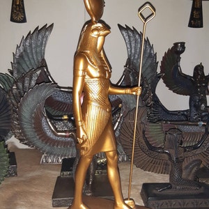 The Golden Ra Statue the Finest Example of Egyptian Art Unique ...