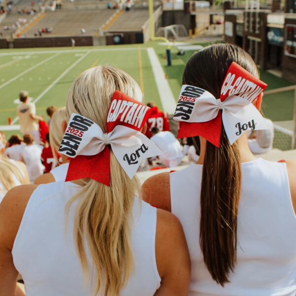 Cheer Bow Back Spot I Touch the BUTT - Stunt Group Cheer Bows - Any ...