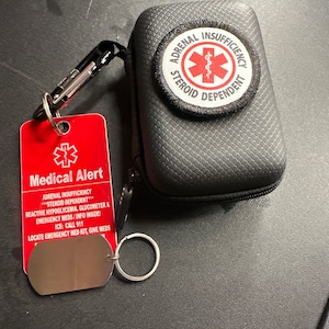 Epilepsy Medication Inside Medical Alert Patch Custom ID for Medic ...