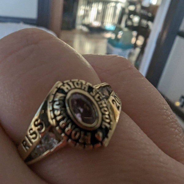 Customized Women’s High School and College Class Ring – Personalized ...