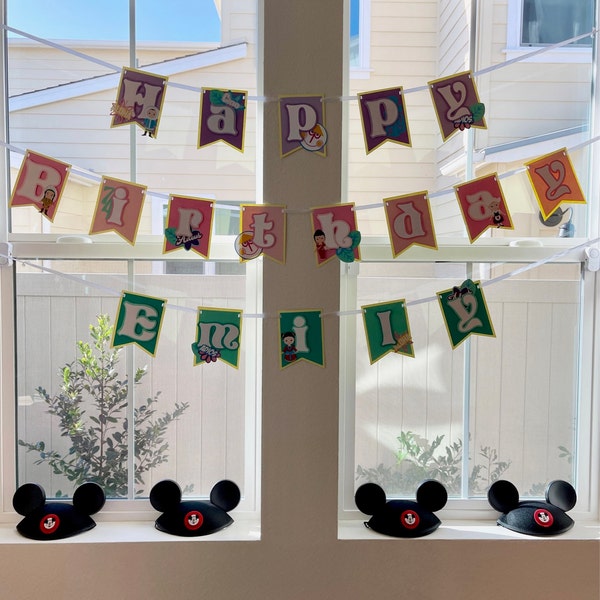 Small World Banner: 3D (customize) - Etsy