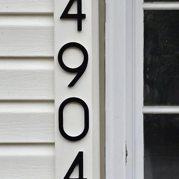 24 Inch Extra Large CLASSIC MODERN House Numbers and Sign Letters for ...