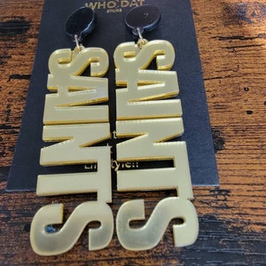 New Orleans Saints White Kamara Sequin Party Dress White - Etsy