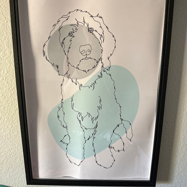 Custom One Line Self Portrait Drawing, Line Art Drawing, One Line ...