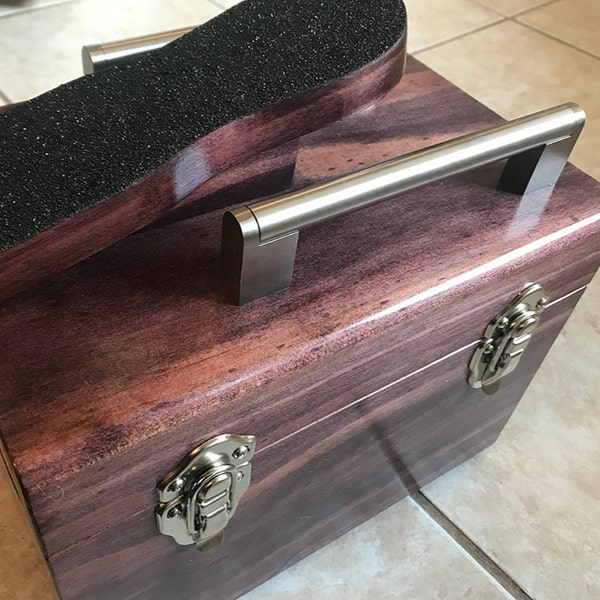 Cedar Elite Shoe Shine Box - Etsy