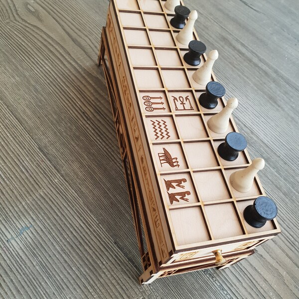 Ancient Game of SENET. From the Tomb of the Boy King. - Etsy