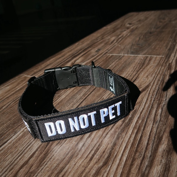 Patch Collar, Hook and Loop, Tactical Collar, Search and Rescue, Do Not ...