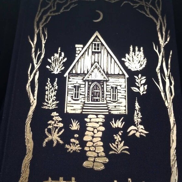 The Grimoire - B6 Notebook, Lined Notebook, 120gsm Ivory Paper - Gold ...