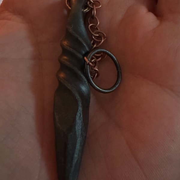 Fang of Fenrir Pendant Hand Forged Jewelry Witchcraft Talisman Viking ...