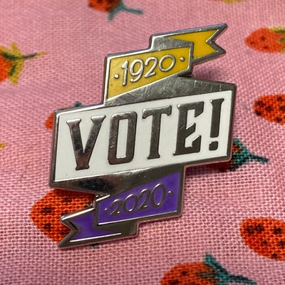 Women's Suffrage Pin United States Women's History Hard Enamel Pin ...