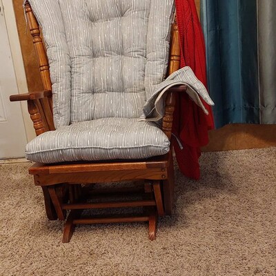 Wingback Rocker Replacement Cushions / 4 Post Rocker Cushions ...