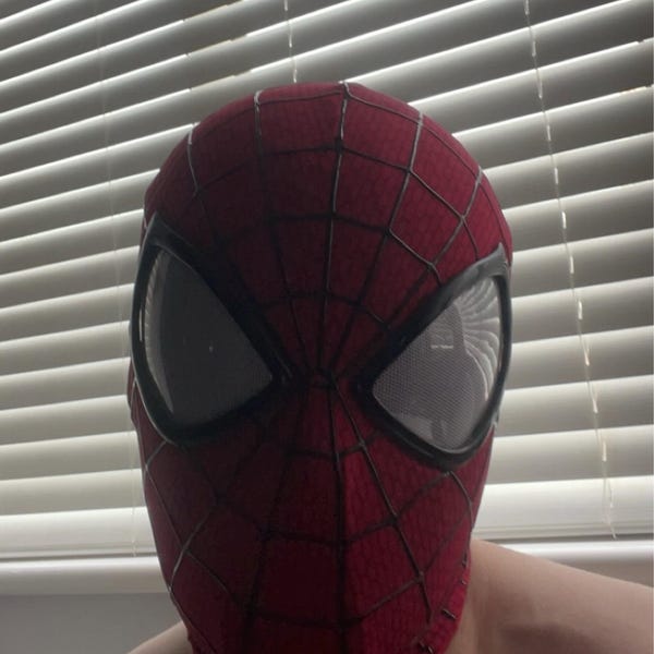 Customized Amazing Spiderman Mask,amazing Spiderman 2 Cosplay Mask With ...