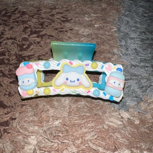 Kawaii Kuromi Hair Clips, Handmade Sanrio Barrette, Random 1, Cute ...