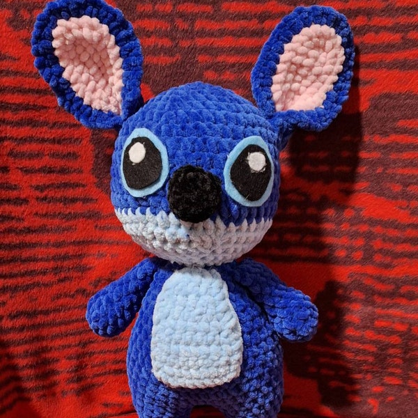 Crochet Blue Alien Pattern, Koala Crochet , Plush Toy, English and ...