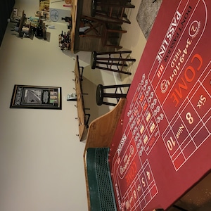 Custom Craps Table Layout 8ft/ 10ft/ 12ft - Etsy