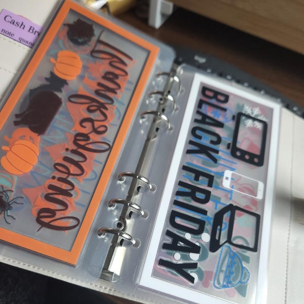 Budget Binder Personalized With Cash Envelopes A6 Glitter Budgeting ...