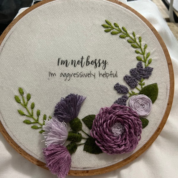 PDF Pattern You Could've Had a Bad Bitch 6 Hand Embroidery Includes ...