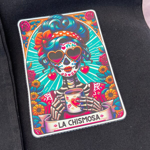 La Chismosa Tarot Card PNG, Funny Mexican Chisme Sublimation Design ...