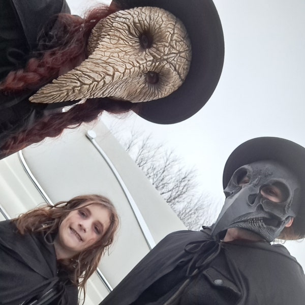 Plague Doctor Mask, Bone Shape for Halloween - Etsy