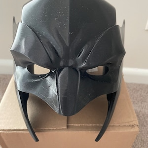 Black Mask Helmet 3D Model STL File - Etsy