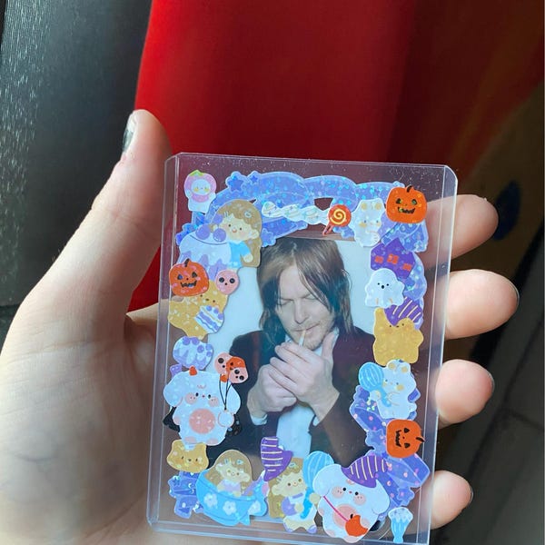 Norman Reedus Fan Photocard, Twd Fan Art, the Walking Dead Fan Merch - Etsy