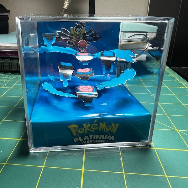 Zelda Ocarina of Time Cube - DIY Diorama Cube Papercraft Shadowbox ...