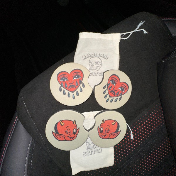 Hot Stuff Devil Keychain Tattoo Flash Acrylic Keychain American ...