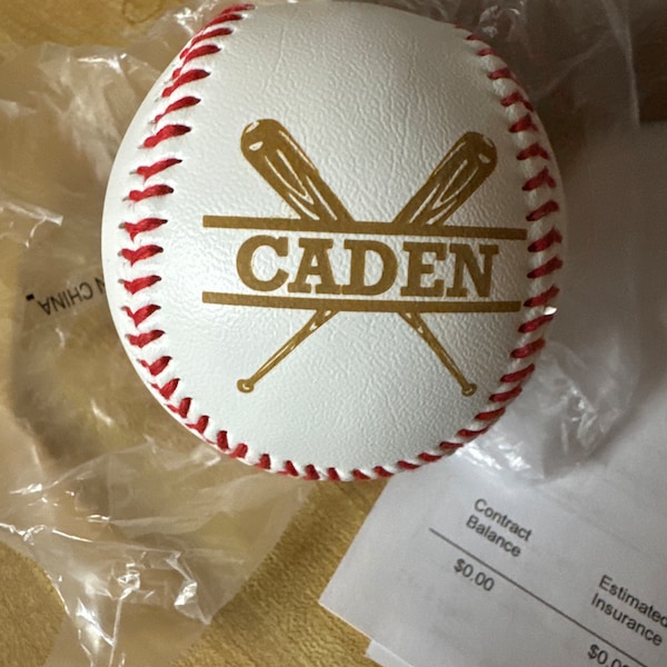 Personalized Baseballs, Team Balls, League Balls, Little League ...