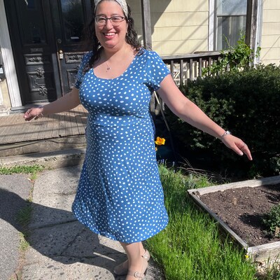 Audrey Cross Over Party Dress: Girls Wrap Dress Pattern Baby - Etsy