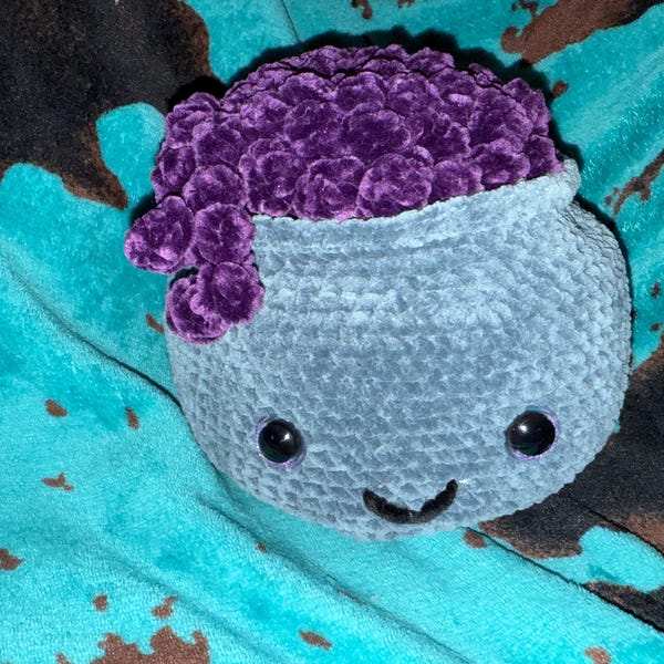 Bundle: Big and Mini Cauldron Crochet Patterns, Big and Mini Fillable ...