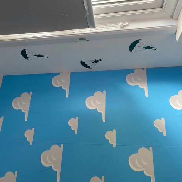 Set of 22 Toy Army Men Wall Vinyl Decal Stickers | Kids Army Soldiers ...