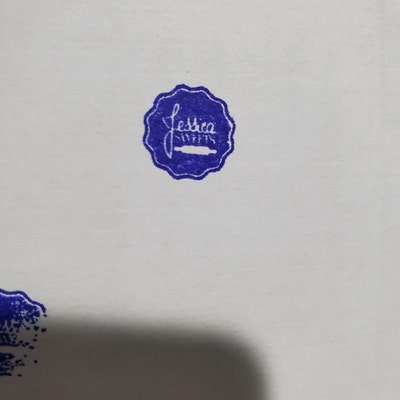 Custom Loyalty Card Self Inking Stamp, Small Logo Stamp, Loyalty Card ...