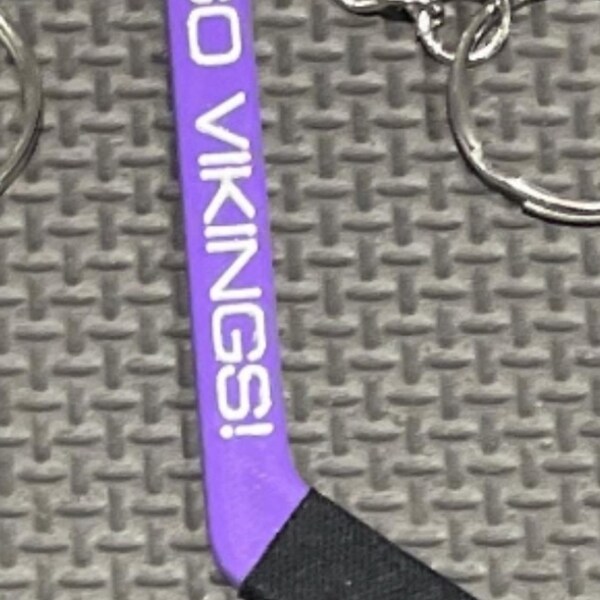 Personalized Canucks Hockey Stick Keychain: Vancouver Fan Gift - Etsy