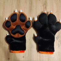 Canine and Feline Feral Hand Paws Digital Pattern (two in One!) (PDF ...