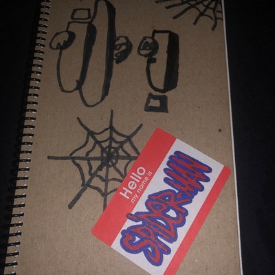 Miles Morales Name Tag - Etsy